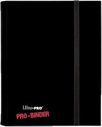 Ultra Pro Card Supplies Pro-Binder Black 4-Pocket Binder - ToyWiz