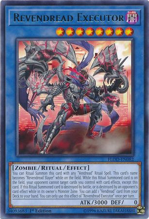 YuGiOh Flames of Destruction Single Card Rare Revendread Executor FLOD ...