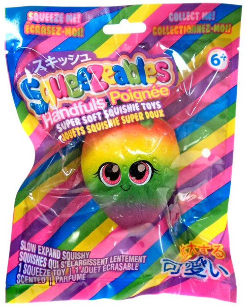 Squeezeables Handfuls Rainbow Strawberry Squeeze Toy License to Play ...