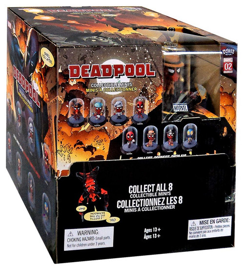 Marvel Deadpool Domez Series 4 Deadpool Mystery Box Zag Toys - ToyWiz