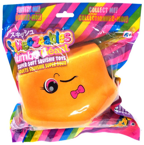 Squeezeables Jumbo Loaf of Bread 6 Squeeze Toy License to Play - ToyWiz