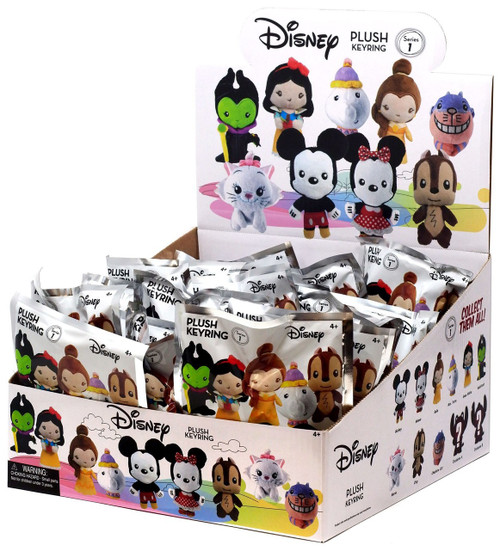 Disney Plush Keyring Disney Series 1 Disney Mystery Box 24 Packs ...