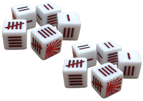 Blood Red Skies Japanese Dice Warlord Games - ToyWiz