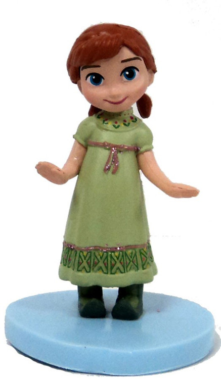 Young Anna Frozen I Am Anna (Disney Frozen) (Little Golden Book)