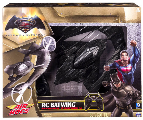 Batman vs Superman Air Hogs Batwing RC Plane Spin Master - ToyWiz