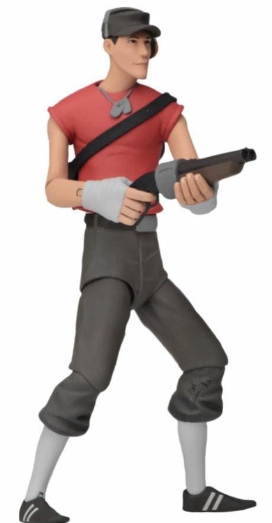 NECA Team Fortress 2 RED Series 4 Scout 7 Action Figure - ToyWiz