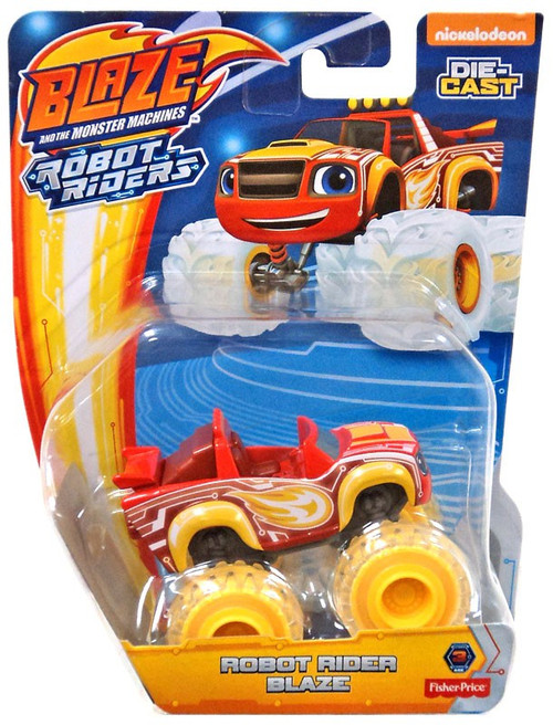 Fisher Price Blaze the Monster Machines Nickelodeon Robot Rider Blaze ...
