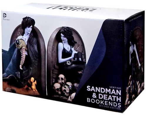 DC Sandman Sandman Death Bookends DC Collectibles - ToyWiz
