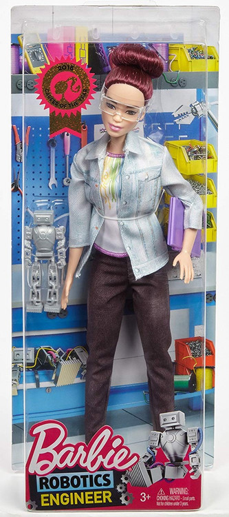 Barbie Robotics Engineer Barbie Doll Pink Hair Mattel - ToyWiz