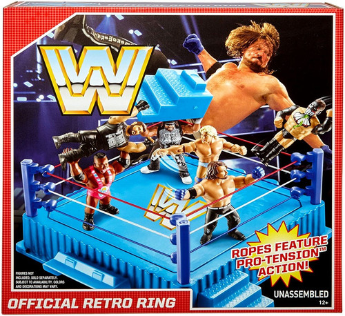WWE Wrestling Official Retro Ring Mattel Toys - ToyWiz