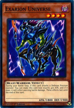 YuGiOh Starter Deck Codebreaker Single Card Common Exarion Universe ...