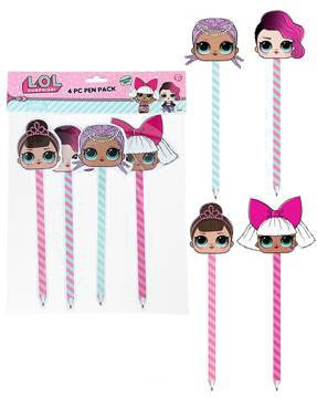 LOL Surprise Pen Toppers 4 Piece Set MGA Entertainment - ToyWiz