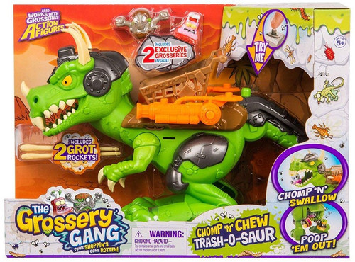 The Grossery Gang Chomp N Chew Trash-O-Saur Figure Set Moose Toys - ToyWiz