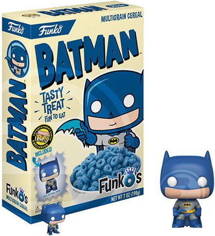 FunkOs DC Batman Exclusive 7 Ounce Breakfast Cereal - ToyWiz