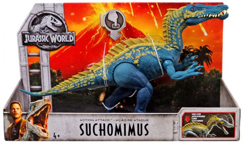Jurassic World Fallen Kingdom Action Attack Suchomimus Action Figure ...