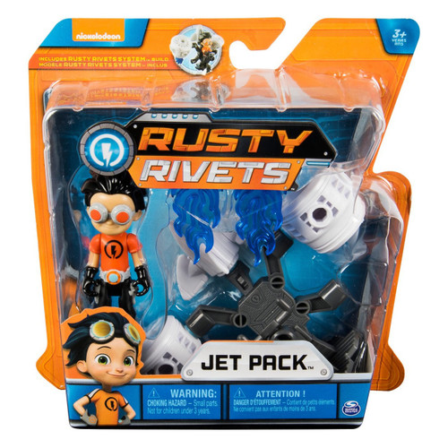 Nickelodeon Rusty Rivets Jet Pack Figure Set Spin Master - ToyWiz