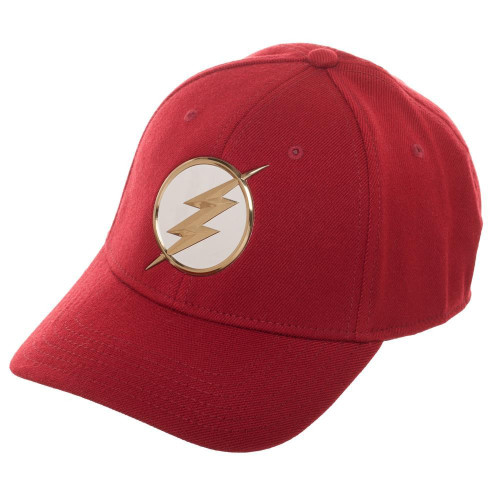 DC The Flash Flash Flex Fit Cap Bioworld - ToyWiz