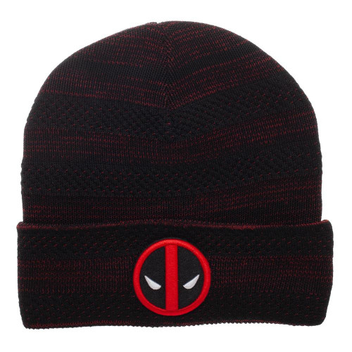 Marvel Deadpool Deadpool Fly Knit Beanie Bioworld - ToyWiz