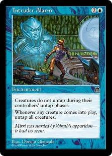 Magic The Gathering Stronghold Single Card Rare Intruder Alarm - ToyWiz