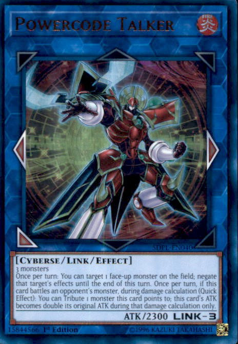 YuGiOh Powercode Link Structure Deck Single Card Ultra Rare Powercode ...