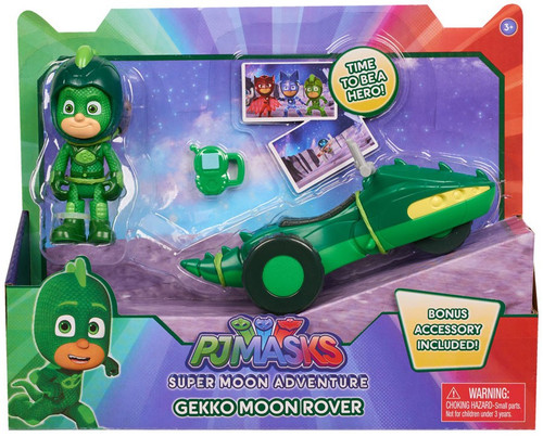 Disney Junior PJ Masks Super Moon Adventure Gekko Moon Rover Vehicle ...