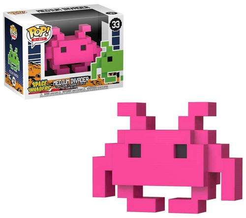 Funko Space Invaders POP 8-Bit Medium Invader Exclusive Vinyl Figure 33 ...
