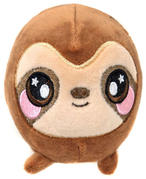 Squeezamals Sam the Sloth 3.5 Plush Beverly Hills Teddy Bear Company ...
