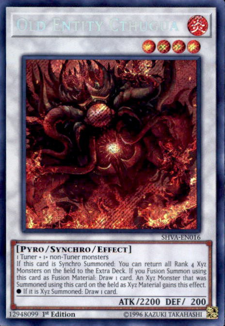 YuGiOh Shadows over Valhalla Single Card Secret Rare Old Entity ...