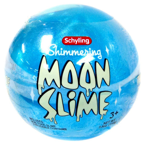 Shimmering Moon Slime Blue Schylling - ToyWiz
