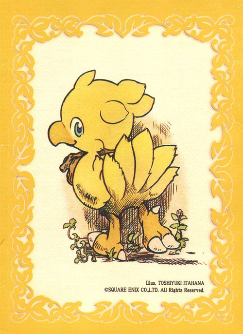 Final Fantasy Chocobo Crystal Hunt Chocobo Card Sleeves Square Enix ...