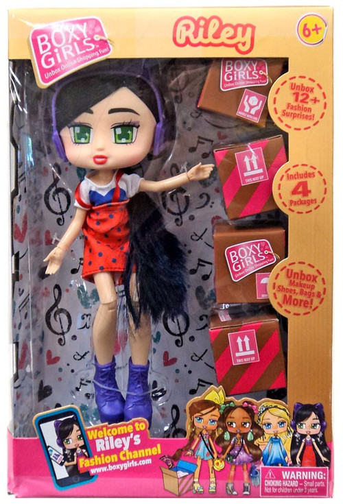 Boxy Girls Series 1 Riley Doll Jay at Play - ToyWiz