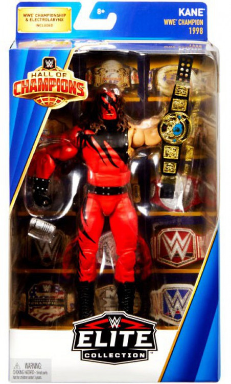 WWE Wrestling Elite Hall of Champions Kane Exclusive 6 Action Figure ...