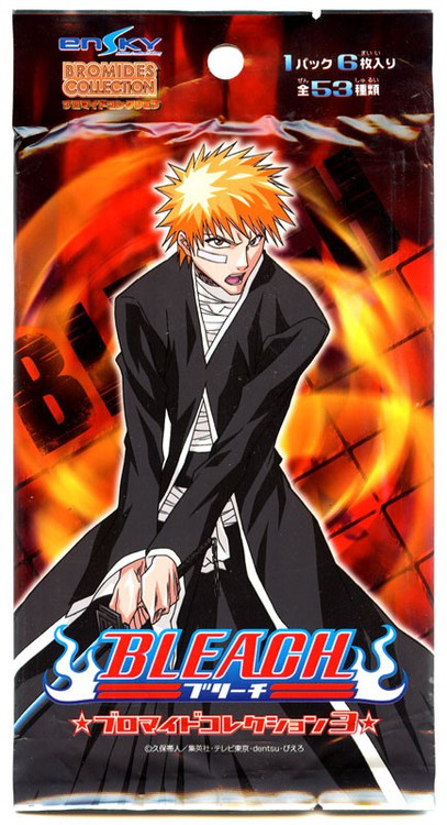 Bleach Trading Card Game Bromides Collection Booster Pack 6 Cards Ensky ...