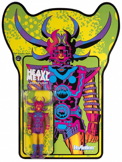 ReAction Heavy Metal Lord of Light 3.75 Action Figure Standard Super7 ...