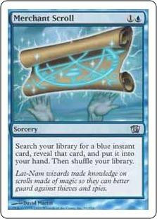 Magic The Gathering 8th Edition Single Card Uncommon Merchant Scroll 91 ...