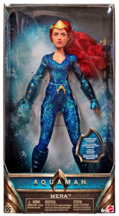 DC Aquaman Mera 12 Basic Fashion Doll Mattel - ToyWiz