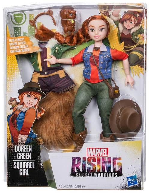Marvel Rising Secret Identity Doreen Green Action Figure Squirrel Girl ...