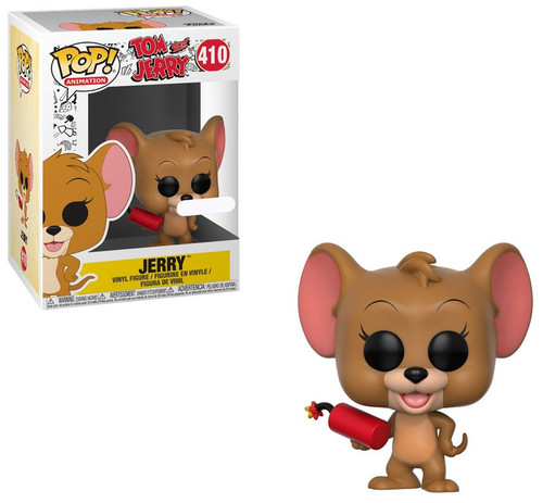 Funko Tom and Jerry POP Animation Jerry Exclusive Vinyl Figure 410 with ...