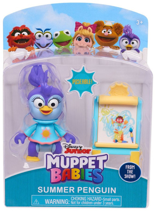 Disney Junior Muppet Babies Summer Penguin Exclusive 2.5 Poseable ...