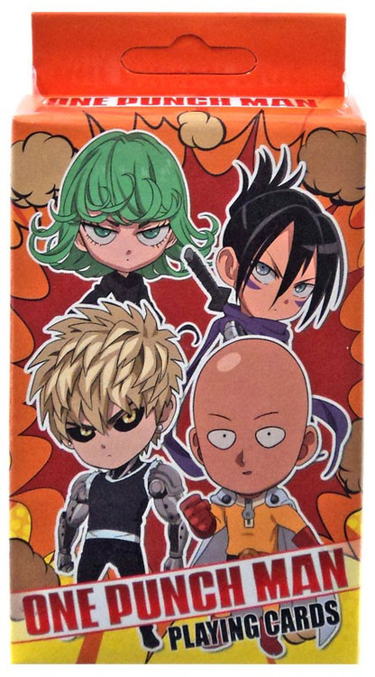 One Punch Man One Punch Man Playing Card Deck GE Animation - ToyWiz