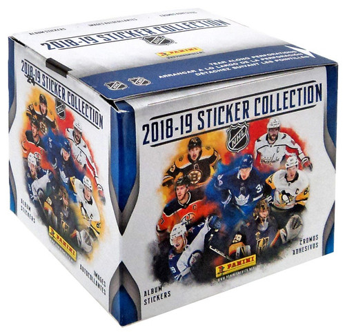 NHL Panini 2018-19 Hockey Sticker Collection Box 50 Packs - ToyWiz