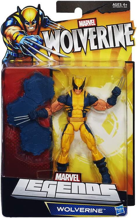 Marvel Wolverine Marvel Legends Puck Series Wolverine Exclusive Action ...