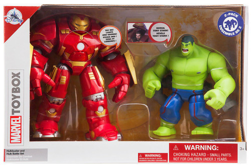 Disney Marvel Toybox Hulkbuster Hulk Exclusive 6 Action Figure 2-Pack ...