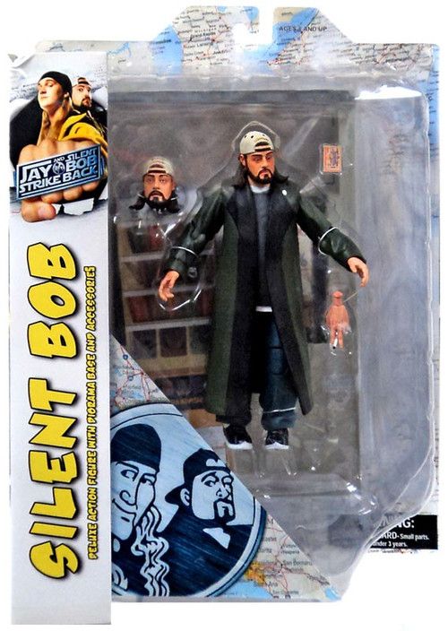 Jay Silent Bob Strike Back Silent Bob Action Figure Diamond Select Toys ...