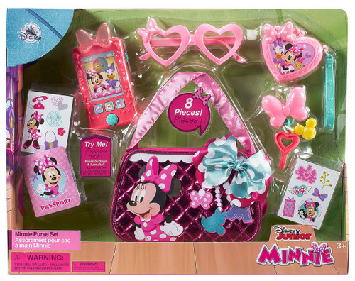 Disney Minnie Mouse Minnie Purse Set Exclusive Playset - ToyWiz