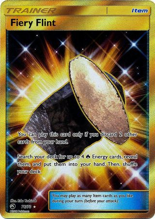 Pokemon Trading Card Game Dragon Majesty Single Card Secret Rare Fiery ...