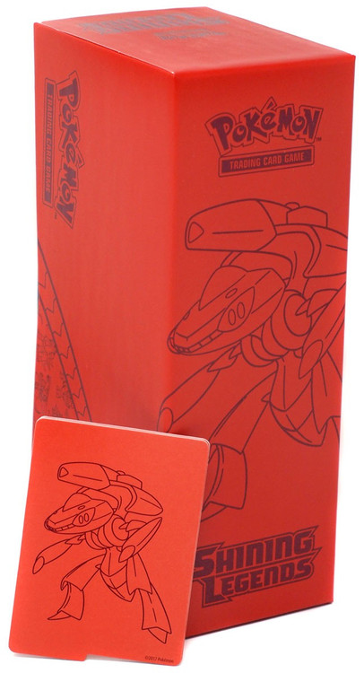 Pokemon Shining Legends Genesect Collectors Box Red Pokemon USA - ToyWiz