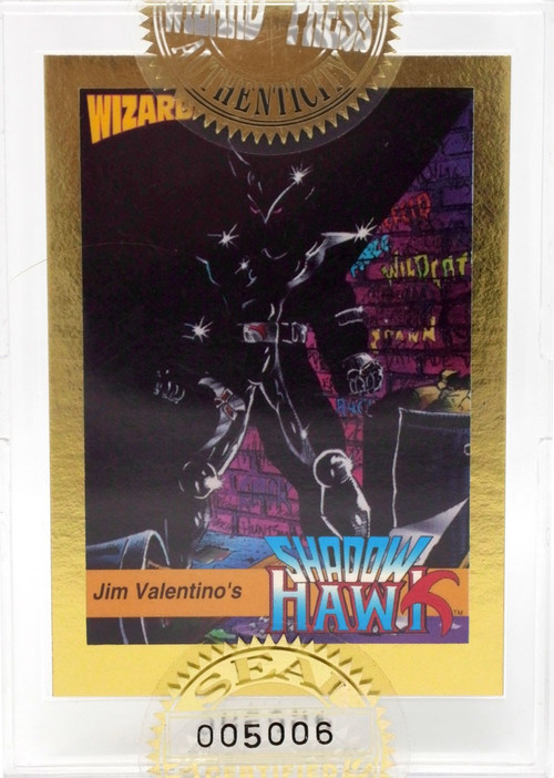 Image Comics Wizard Magazine Shadow Hawk Single Trading Card Limited ...