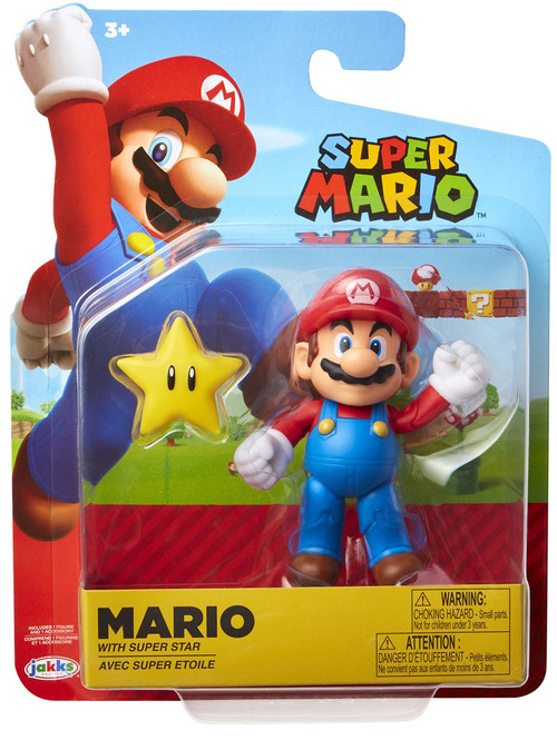 World of Nintendo Super Mario Wave 14 Mario Action Figure with Super ...