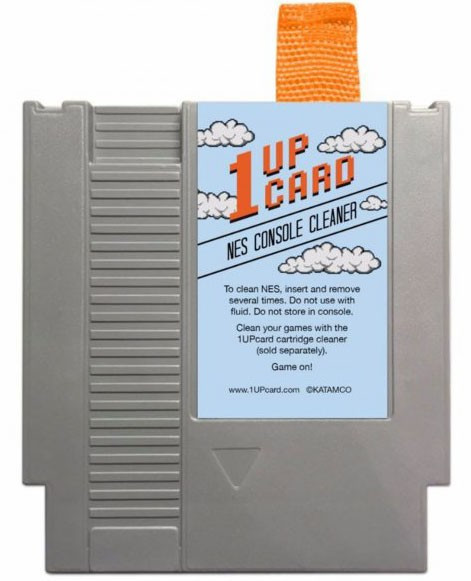 Nintendo 1UPCARD NES Console Cleaner - ToyWiz